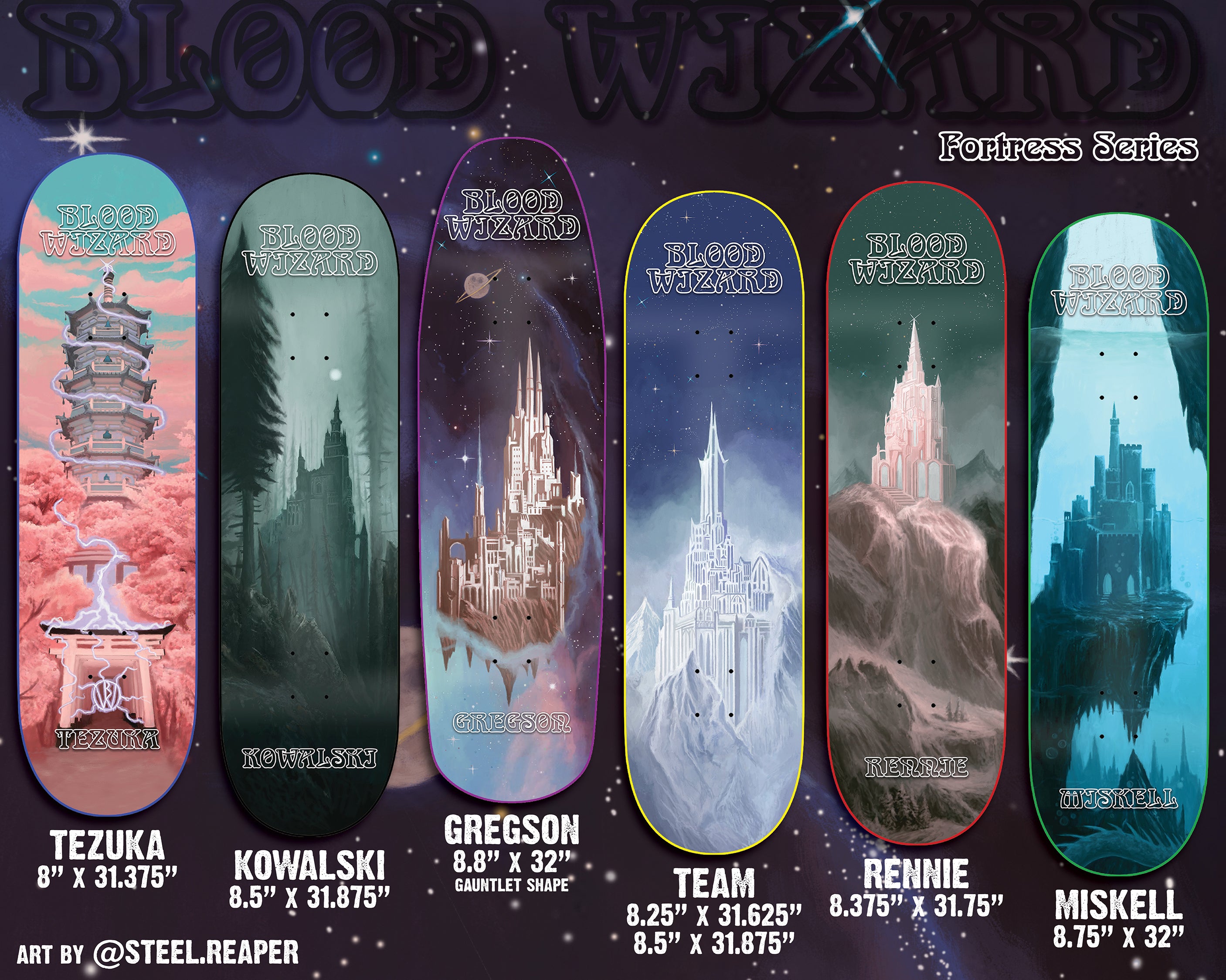 FORTRESS TEAM 8.25 / 8.5 – BLOOD WIZARD